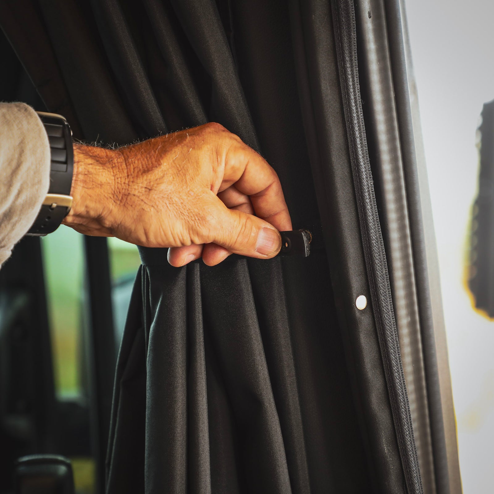 CLIMA-SHADE Showtime Curtain for Mercedes Sprinter | Blackout Van Privacy