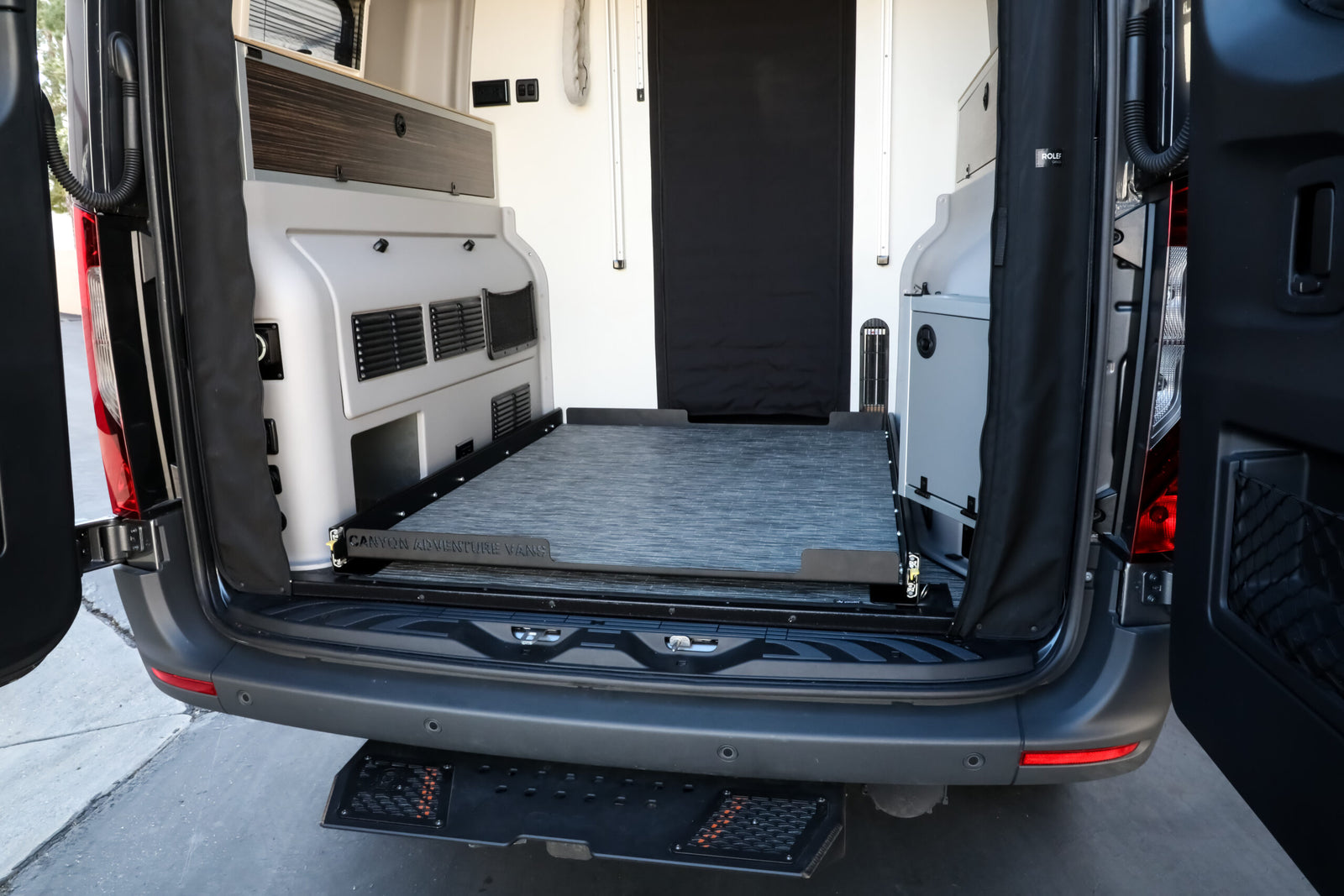 Garage Slide Out Deck for Vans – Heavy Duty Storage & Easy Access