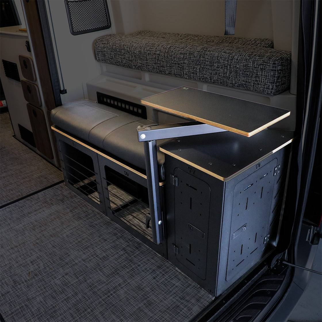 GLSS Passenger PRO Bench for Winnebago Revel & Tiffin GH1 Vans
