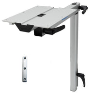 Silver Lagun Table System - Standard Leg, Left Hand | Stable RV Table