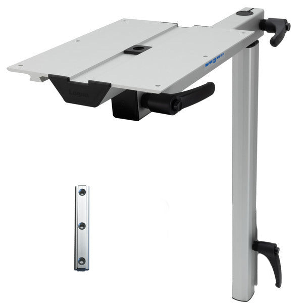 Silver Lagun Table System - Standard Leg, Left Hand | Stable RV Table