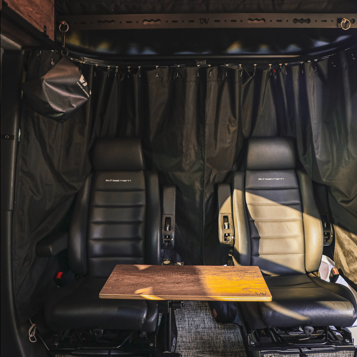CLIMA-SHADE Showtime Curtain for Mercedes Sprinter | Blackout Van Privacy