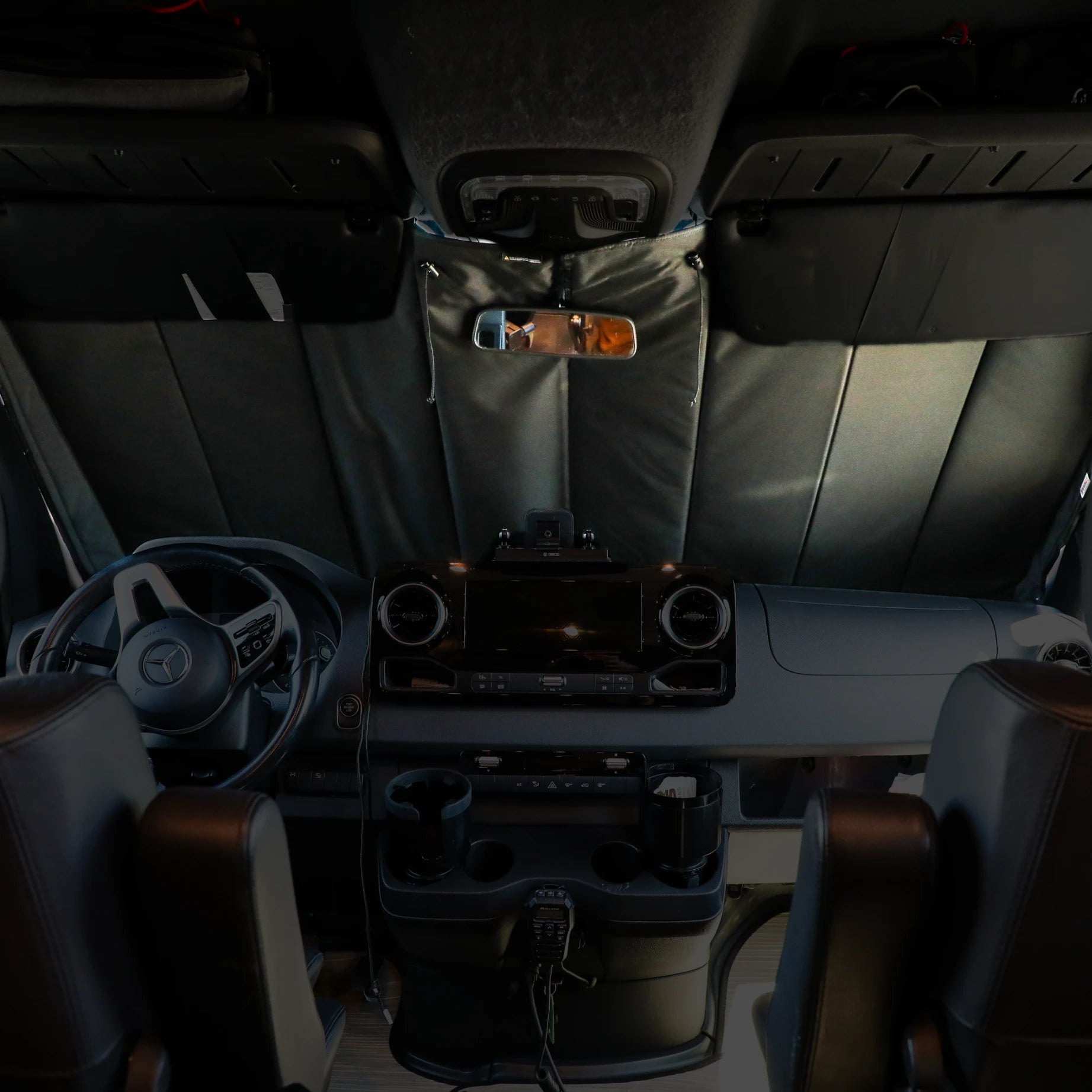 CLIMA-SHADE Insulated Front Windshield Cover for Sprinter Vans