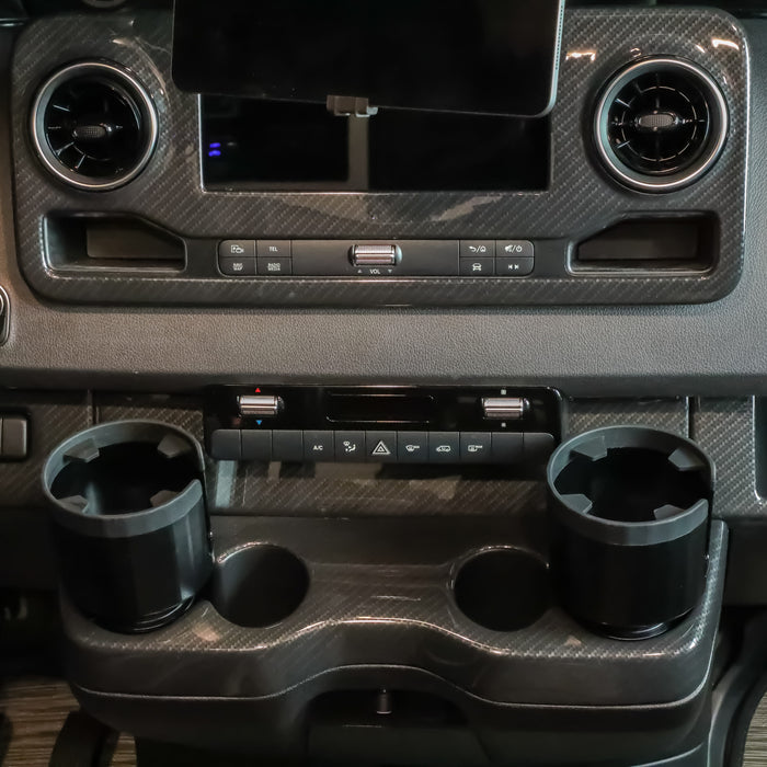 Large Cup Holder Expander for Vans | Secure Big Mugs & Bottles