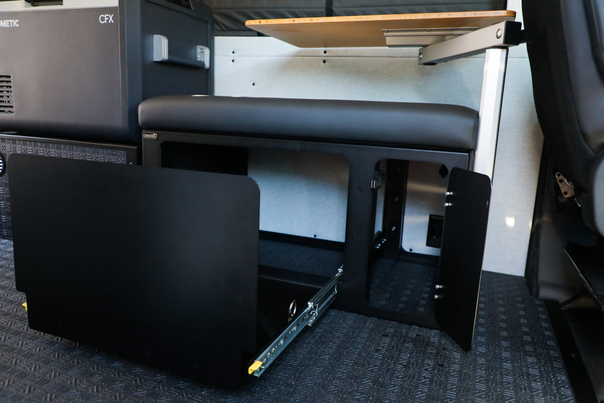 GRIT Bench Seating System - Modular Van Storage & Seating Solution