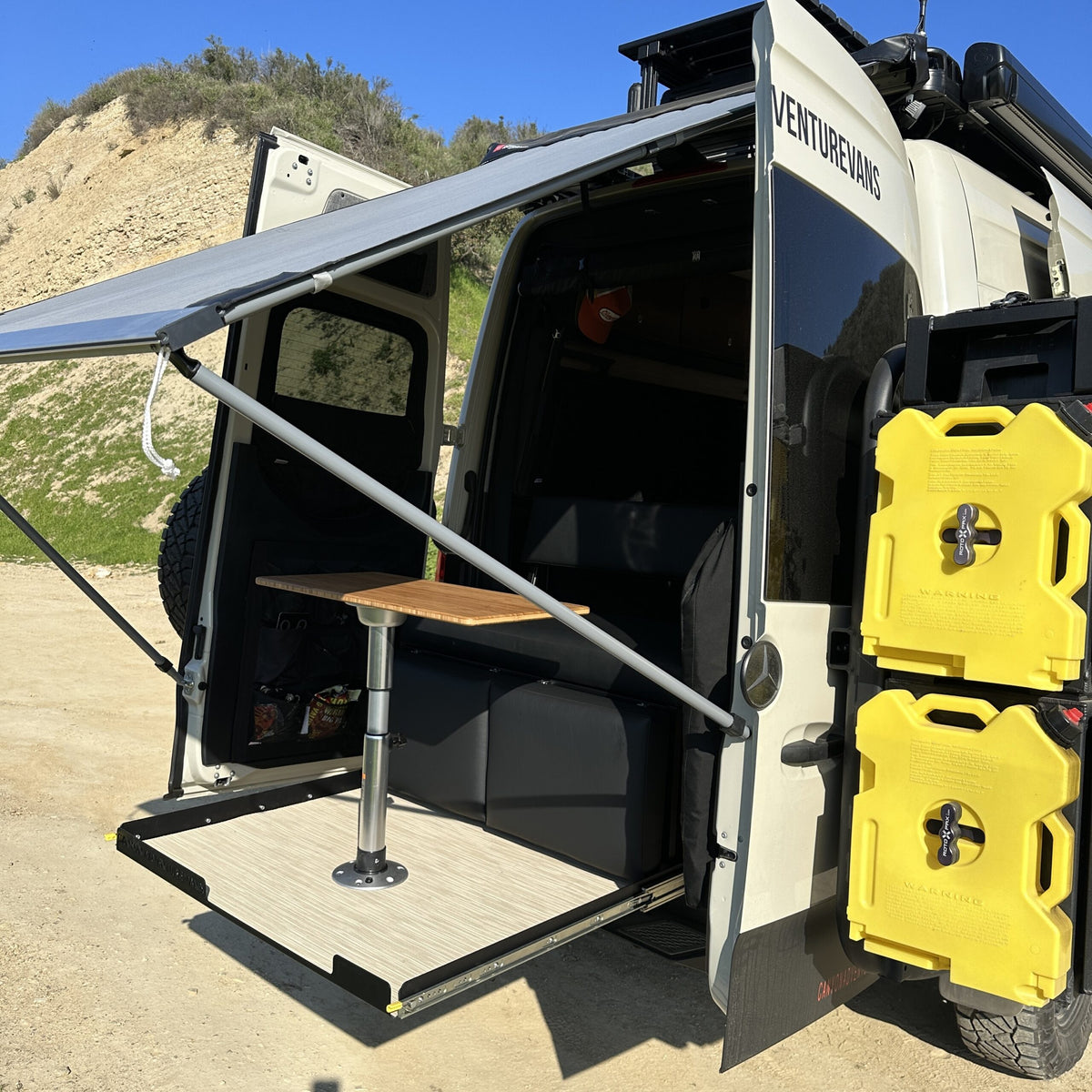 Front Runner Rear Easy-Out Awning for Vans | Sun & Rain Shelter