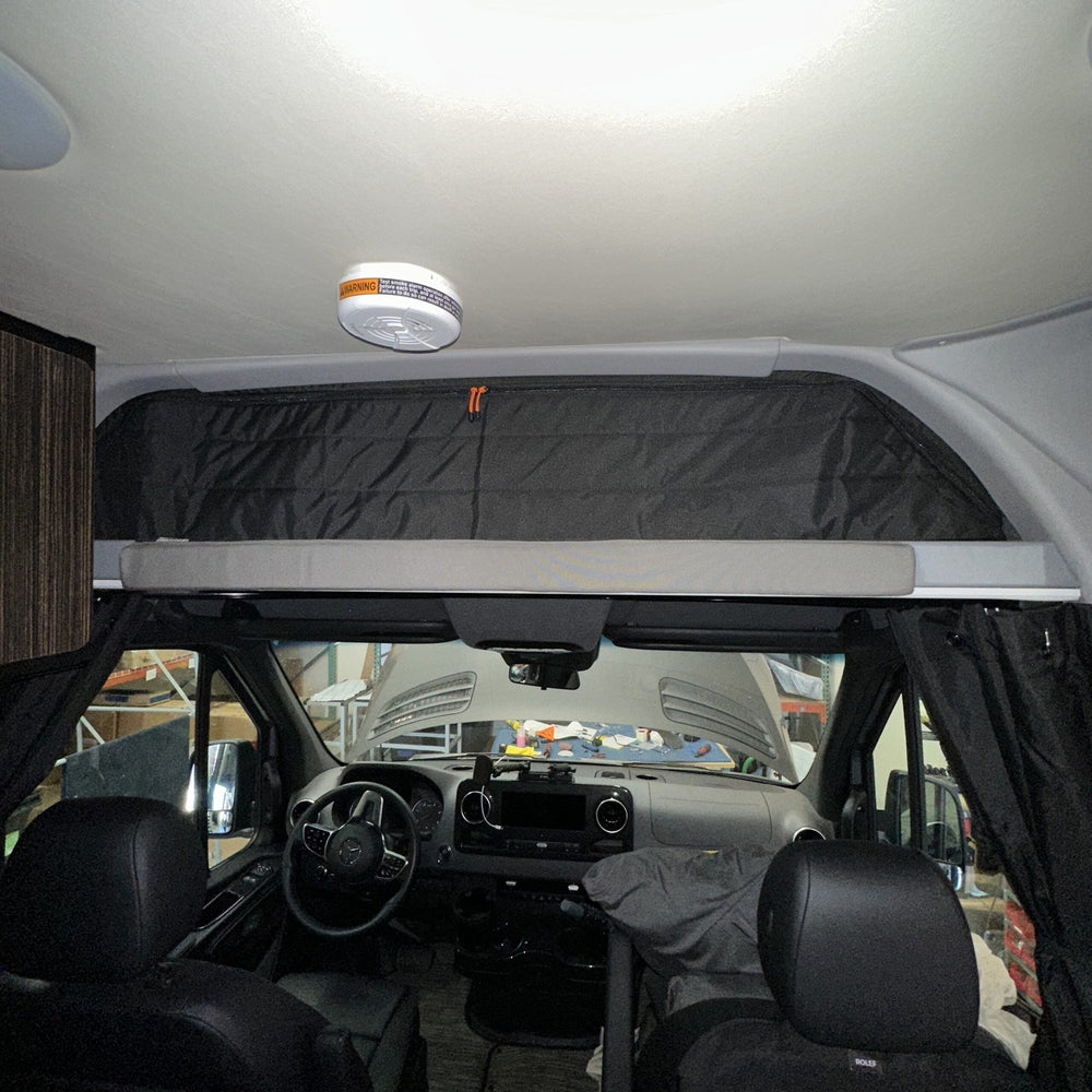 CLIMA-SHADE Insulated Cab Shelf Cover for Vans | Easy Install