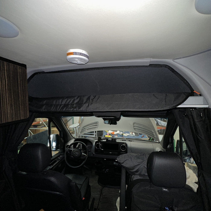 CLIMA-SHADE Insulated Cab Shelf Cover for Vans | Easy Install