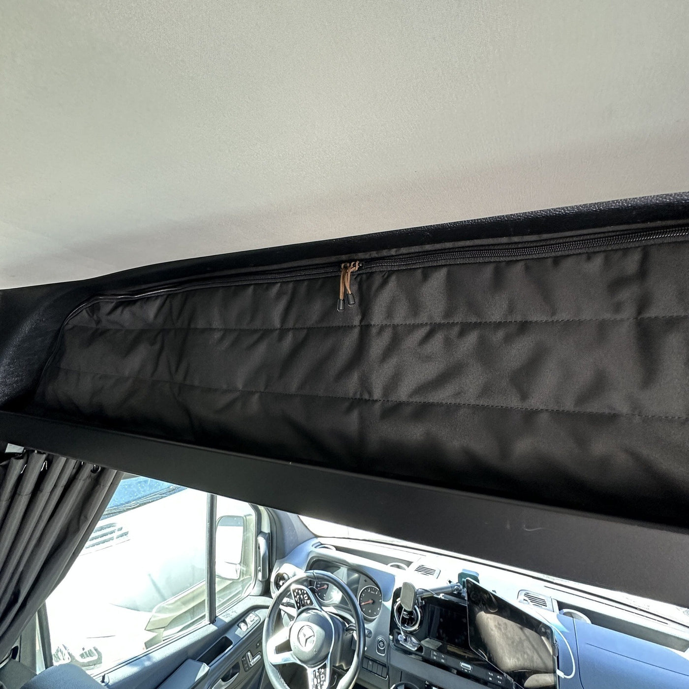 CLIMA-SHADE Insulated Cab Shelf Cover for Vans | Easy Install