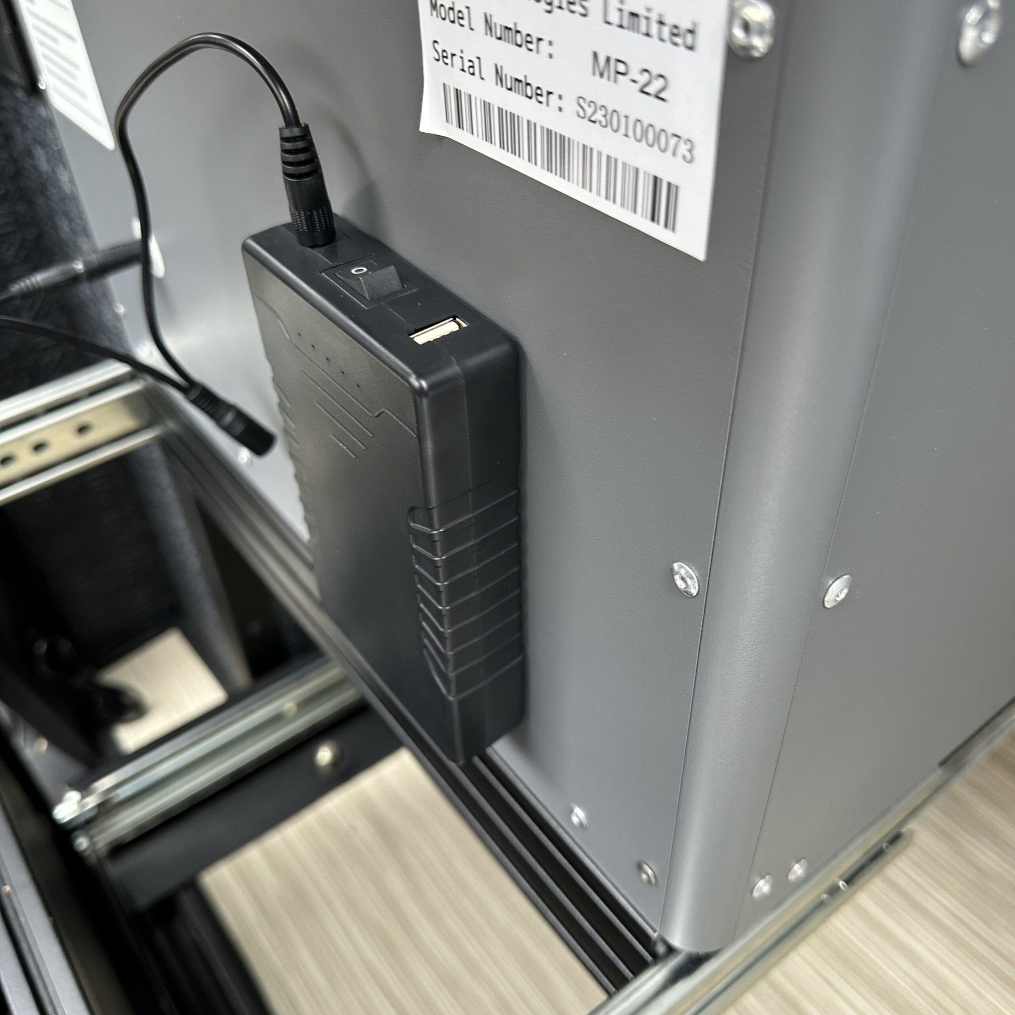 GoBoxe Lithium Battery Add-On for GoBoxe Toilet – Rechargeable Power