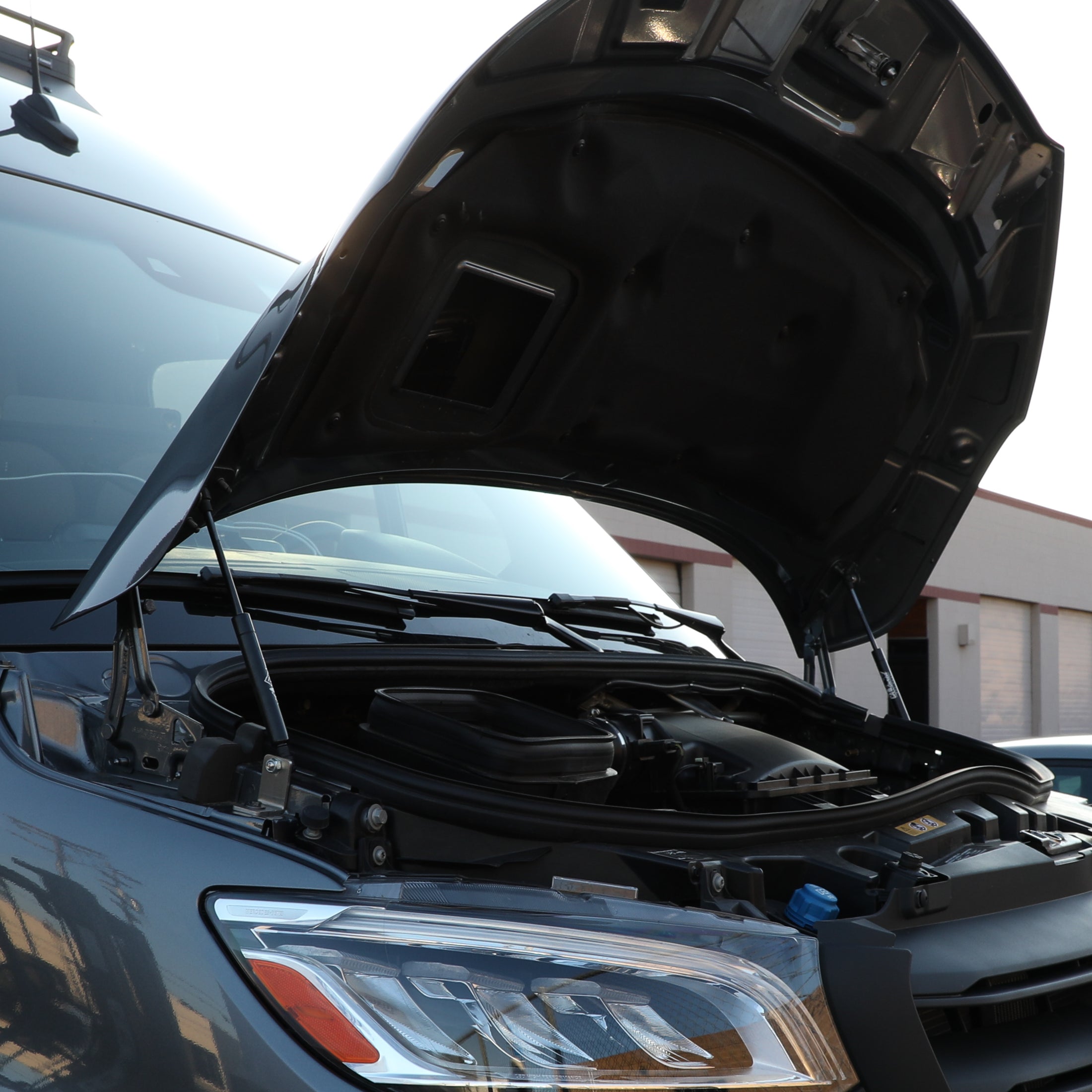 CAtuned Off-Road Hood Struts for Mercedes Sprinter 2019+